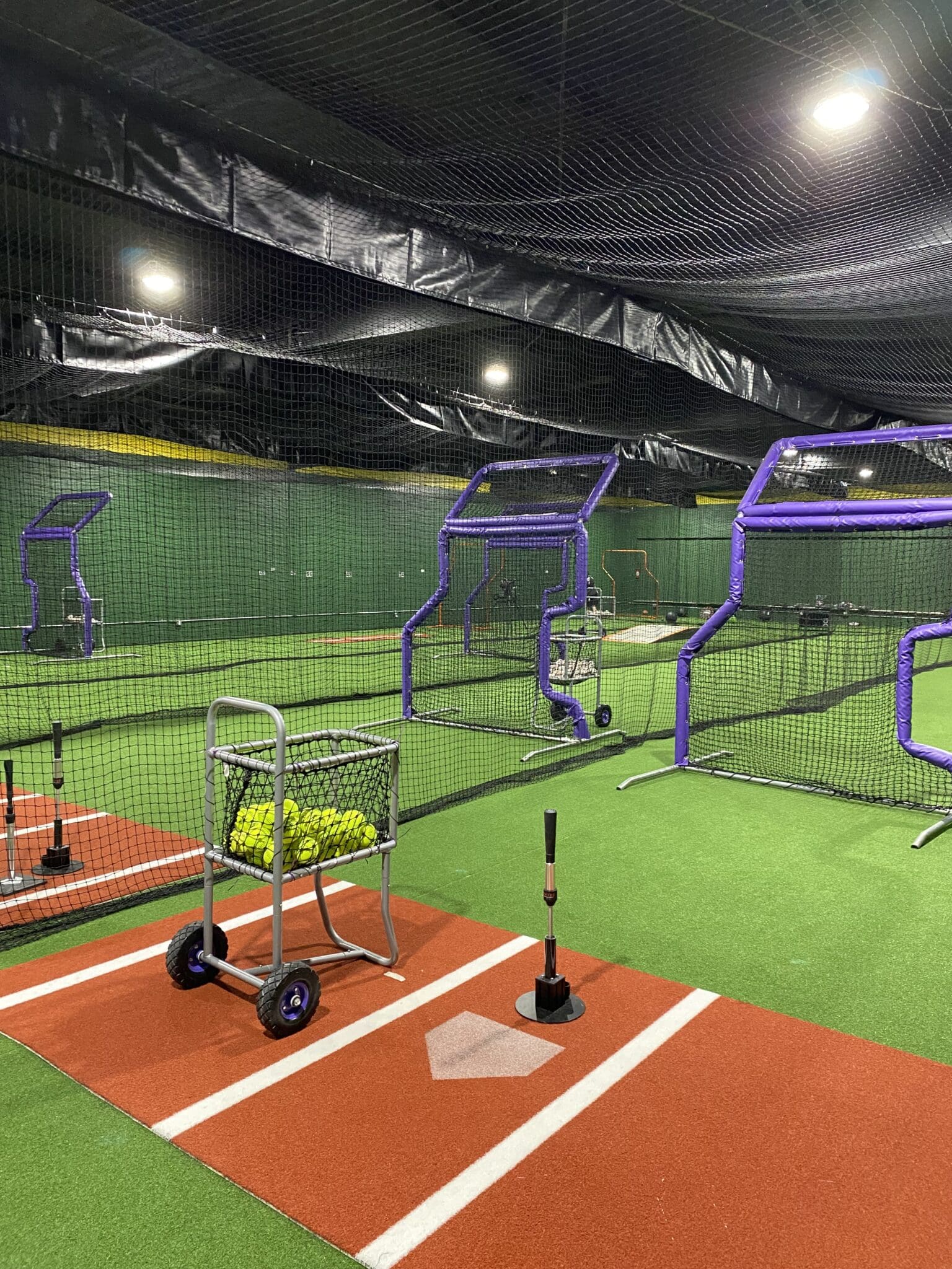 25-Minute Cage Rental at Canton Location – Comebacker Academy