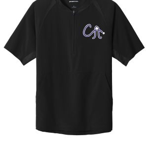 1/2-Zip Short Sleeve Jacket - Comebacker Academy